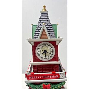 Lemax | Holiday | Lemax Tannenbaum Clock Tower 5679 Animated Christmas ...